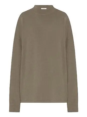 THE ROW Raveena Oversized Cotton-jersey T-shirt - Light Sepia