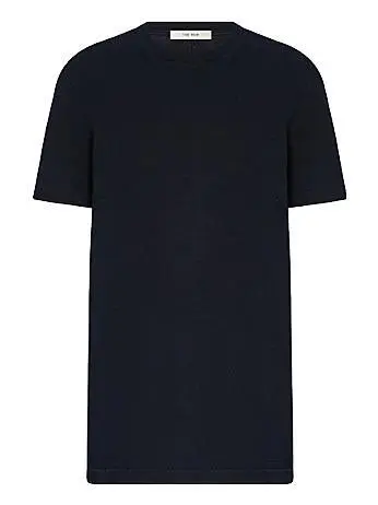THE ROW Relaxed Cotton-jersey T-shirt - Indigo