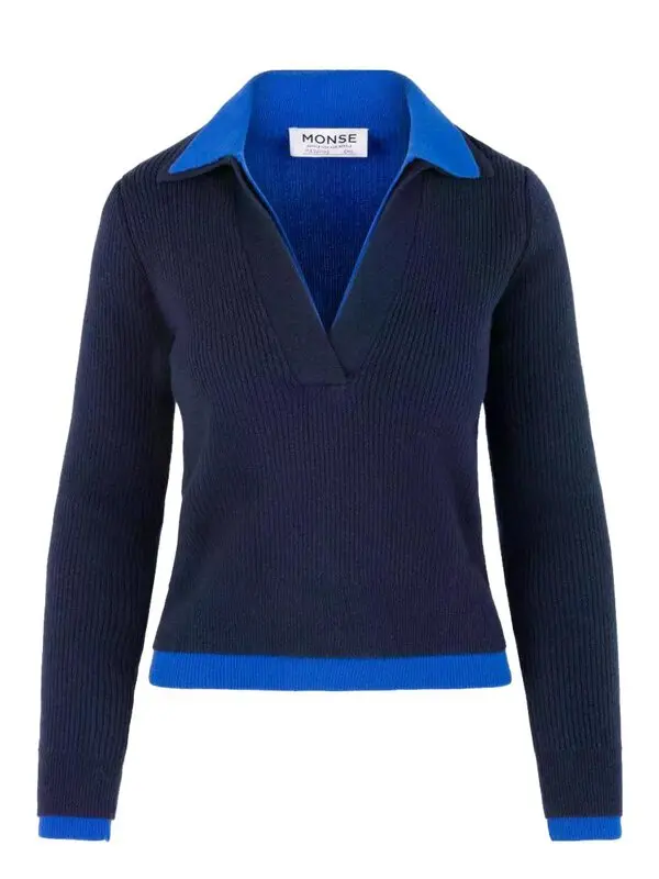 Monse Knitted Jumper - Blue
