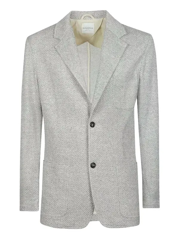 BALLANTYNE Single-breasted Blazer - Grey
