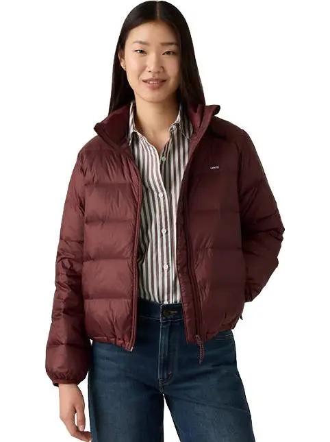 LEVI'S Willa Down Packable Jacket - Chocolate Truffle