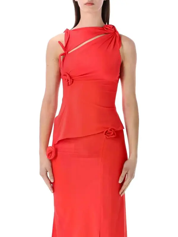 Coperni Flower Top - Red
