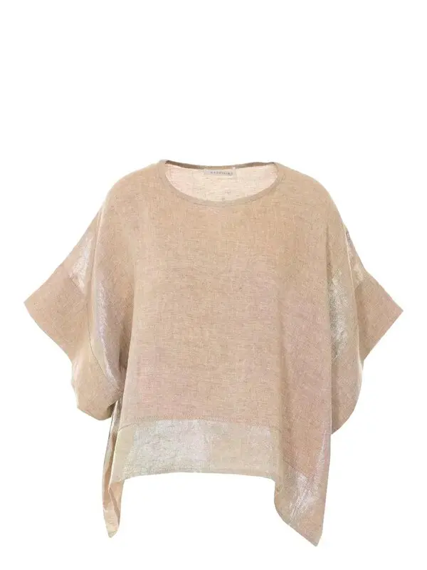 MAURIZIO PECORARO Oversized Top - Neutrals