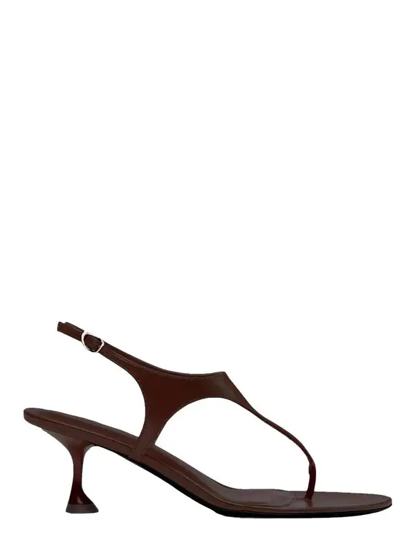 Proenza Schouler Tee Thong Sandals - Brown