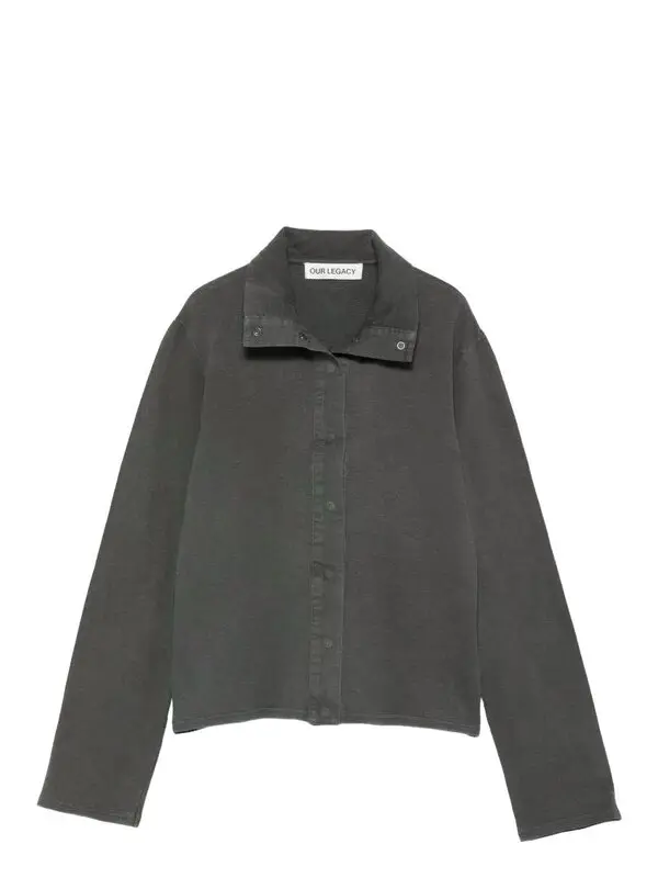 Our Legacy Buttoned Collared Cardigan - Grey