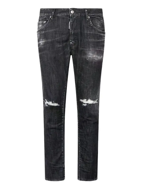 Dsquared2 Skater Distressed Jeans - Grey