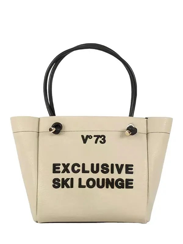 V°73 Top Handle Shoulder Bag - Neutrals
