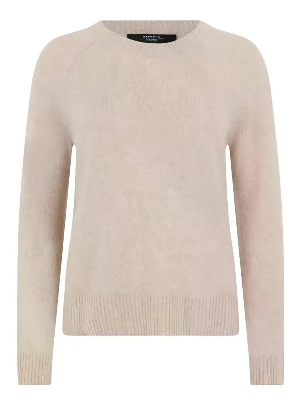 Max Mara Ribbed Knitted Sweater - Neutrals