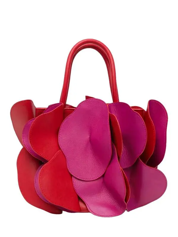 Farm Rio Flower Tote Bag - Red
