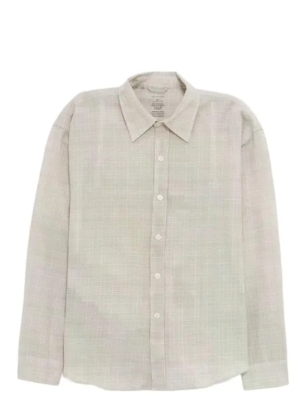 MFPEN Check-pattern Shirt - Neutrals
