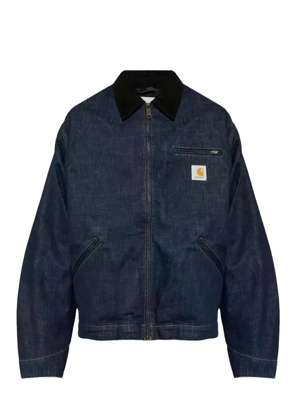 Carhartt Work In Progress Corduroy Collar Jacket - Blue