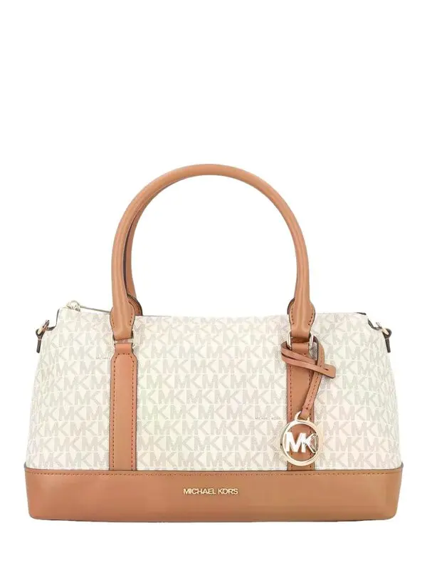 Michael Kors Signature-logo Tote Bag - Neutrals