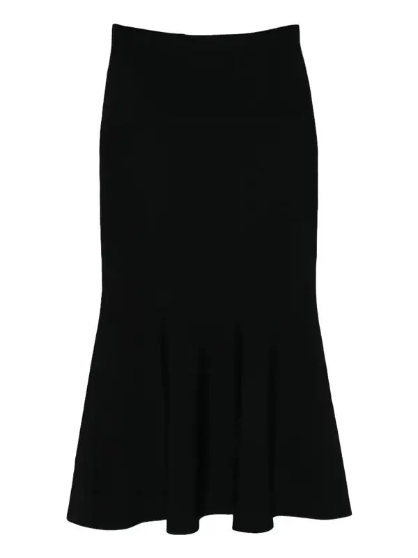 Roland Mouret Mermaid A-line Skirt - Black
