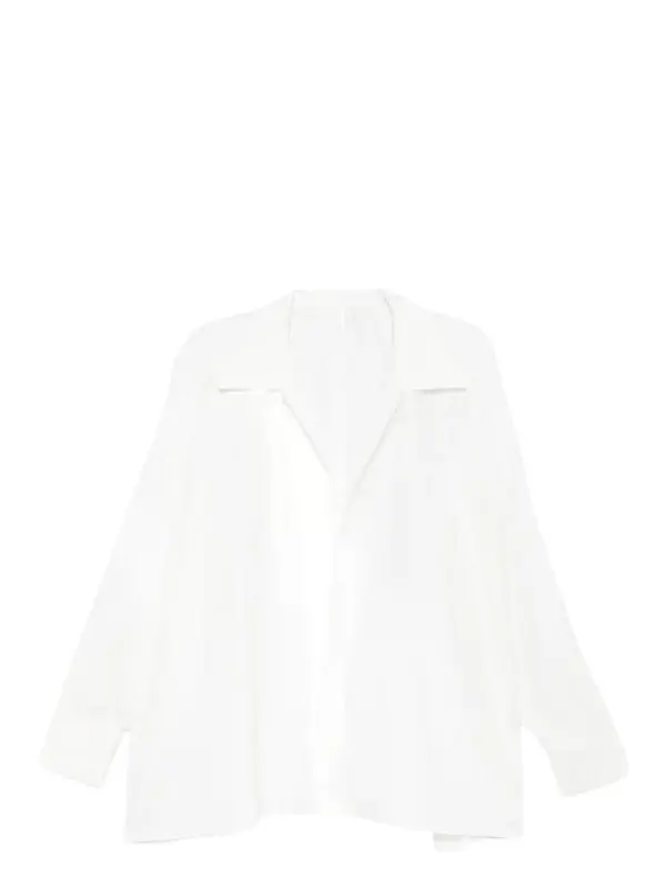 Norma Kamali Collared Shirt - White