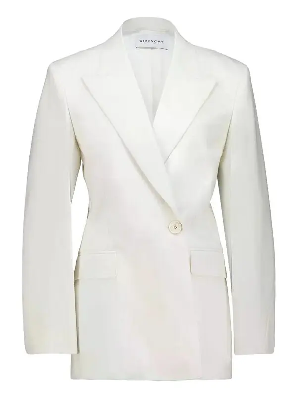 Givenchy Tailored Double-breasted Blazer - White
