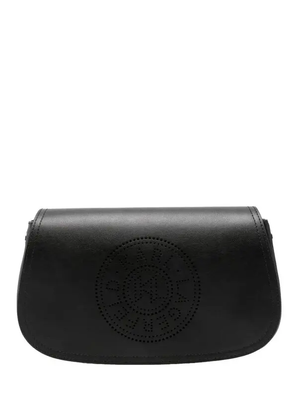 Karl Lagerfeld Laser-cut Detail Shoulder Bag - Black