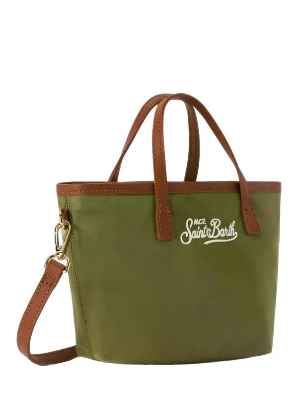 MC2 SAINT BARTH City Trimmed Tote Bag - Green