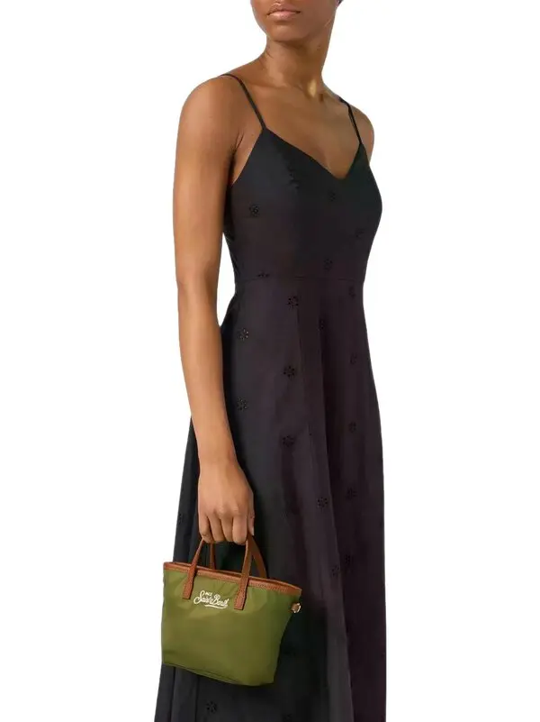 MC2 SAINT BARTH City Trimmed Tote Bag - Green