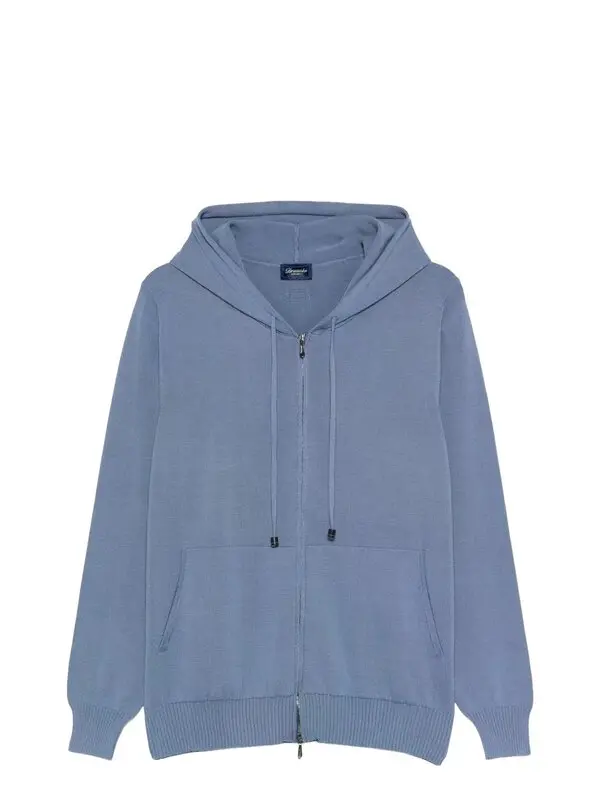 DRUMOHR Zip-up Hoodie - Blue