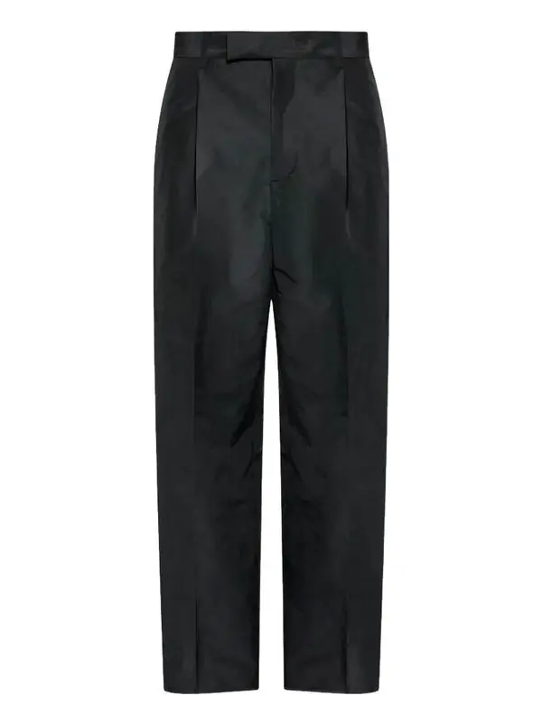 JIL SANDER Pleated Trousers - Black
