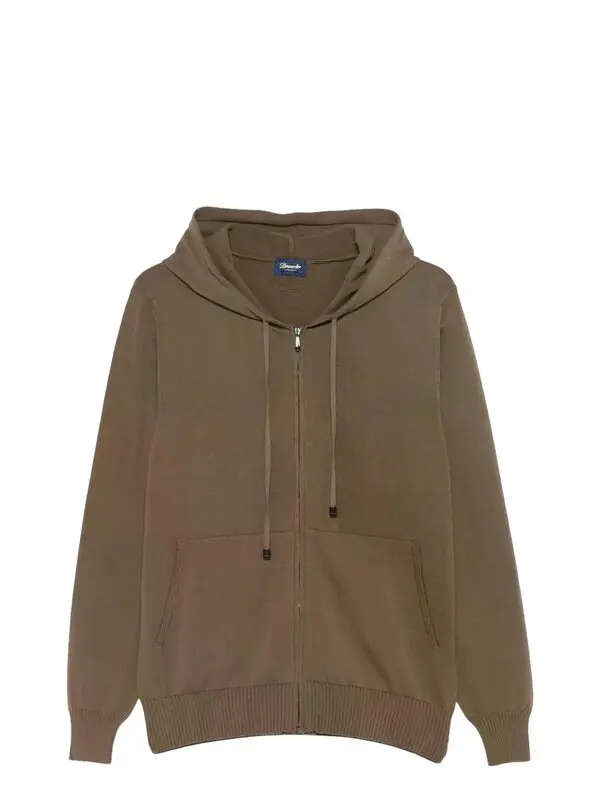 DRUMOHR Zip-up Hoodie - Green
