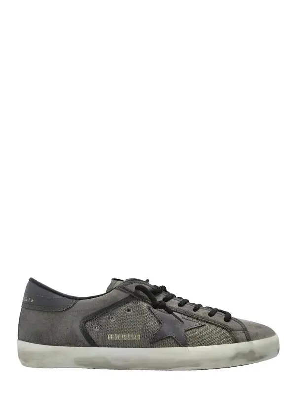 GOLDEN GOOSE Panelled Star Sneakers - Grey