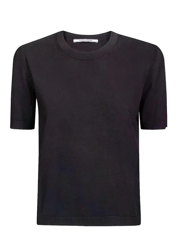 Tagliatore Round-neck T-shirt - Black