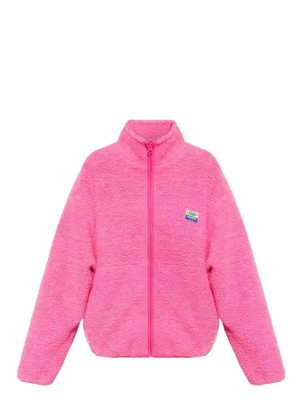 American Vintage Zip-up Fleece Jacket - Pink
