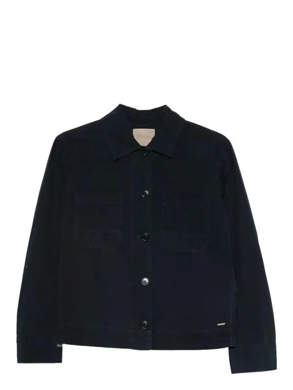 Woolrich Patch Pocket Jacket - Blue