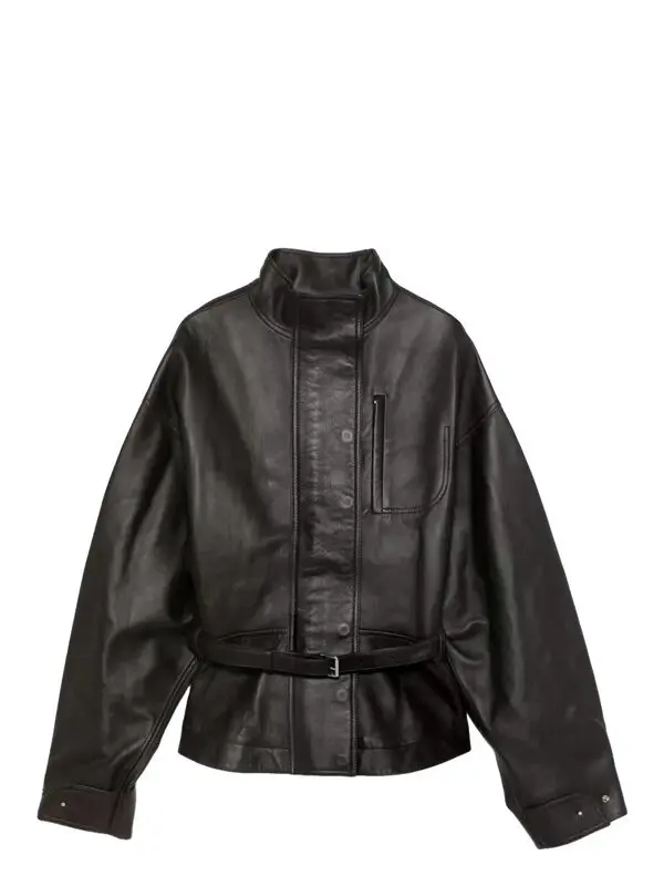 Jacquemus Belted Jacket - Brown