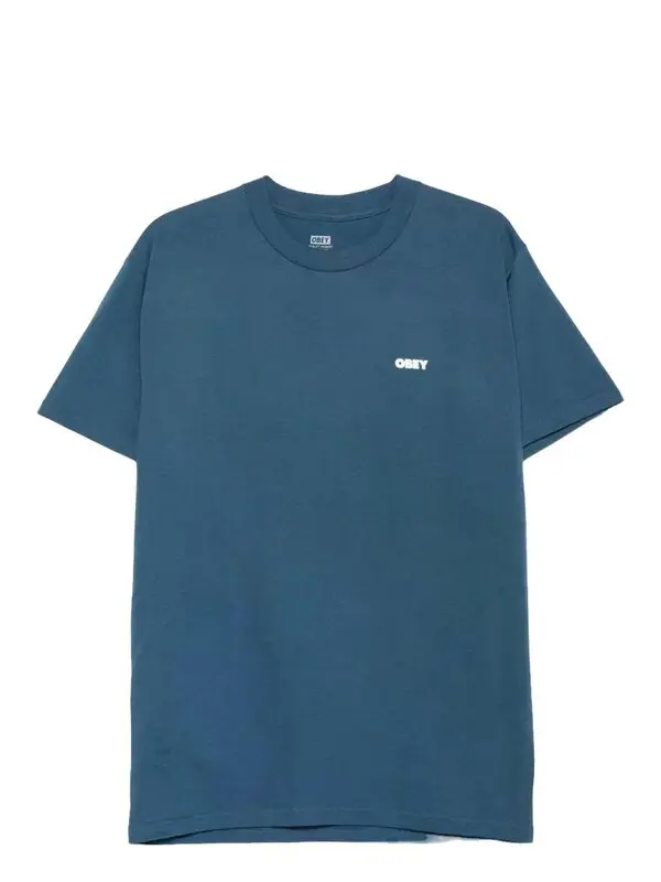 Obey Logo T-shirt - Blue