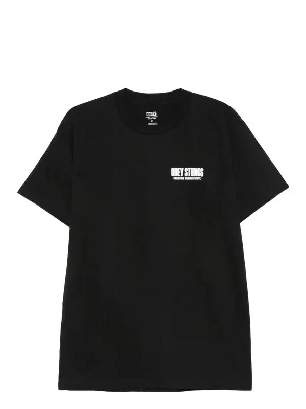 Obey Graphic T-shirt - Black