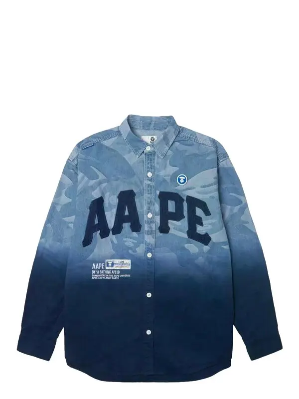 AAPE BY *A BATHING APE Short-sleeves Shirt - Black