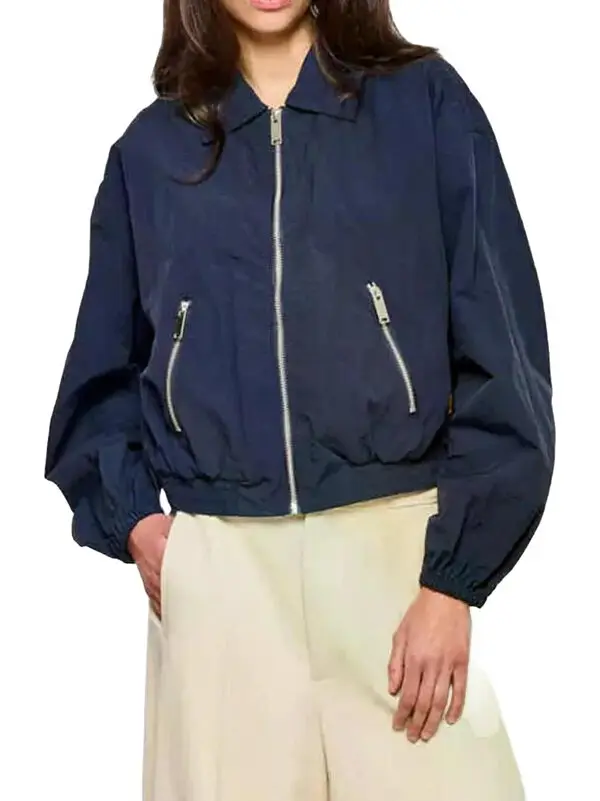 OOF WEAR Zip Bomber Jacket - Blue