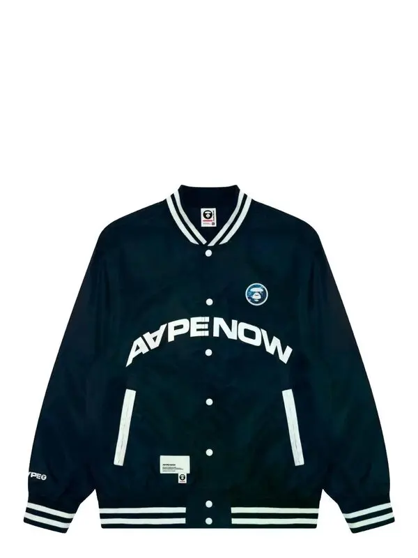 AAPE BY *A BATHING APE Moonface Patch Jacket - Blue