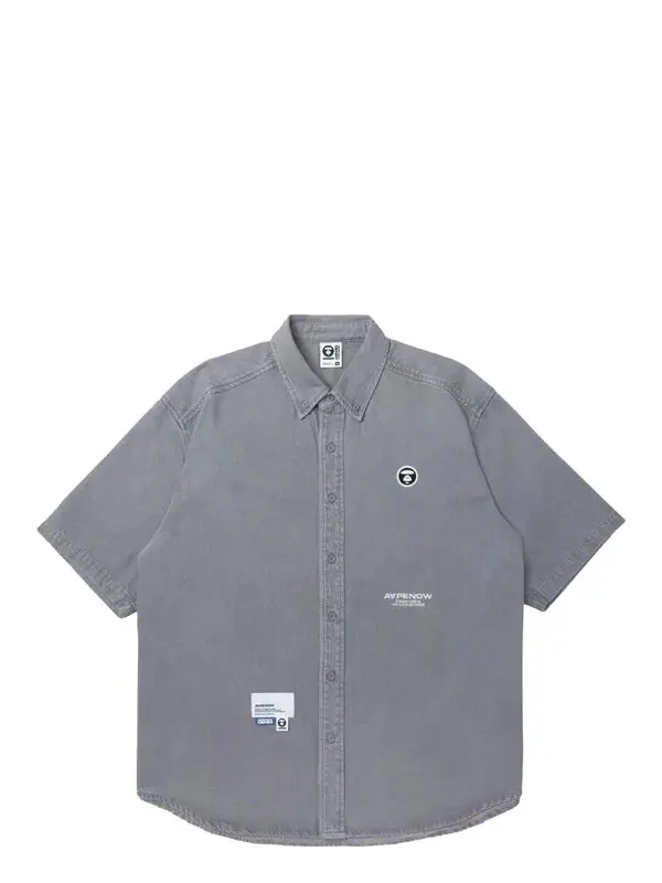 AAPE BY *A BATHING APE Short-sleeves Shirt - Grey