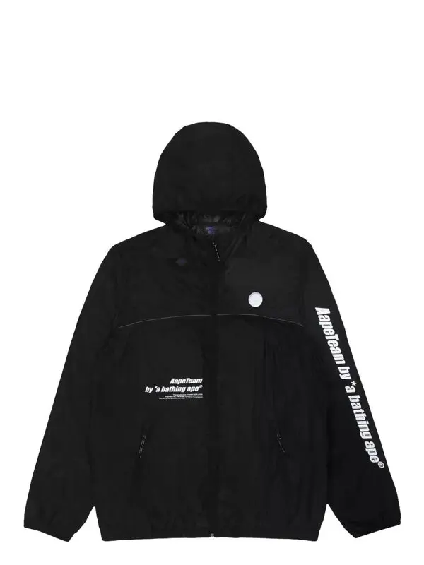 AAPE BY *A BATHING APE Moonface Hooded Jacket - Black