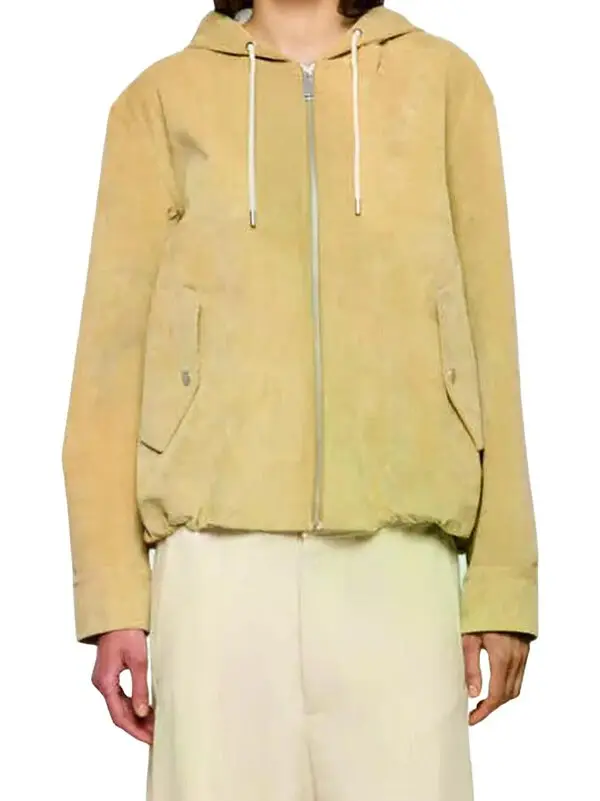 OOF WEAR Hooded Zip-up Jacket - Yellow