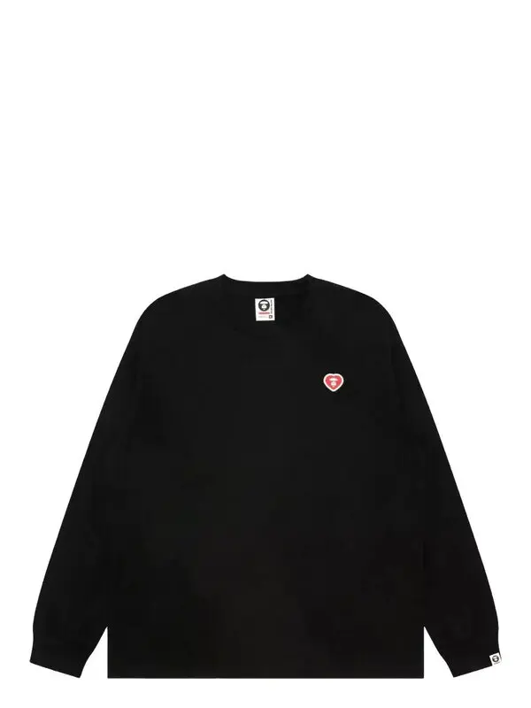 AAPE BY *A BATHING APE Long-sleeve T-shirt - Black