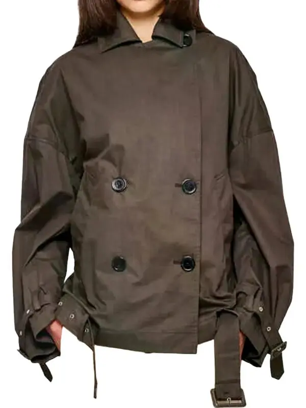 OOF WEAR Buttoned Jacket - Brown