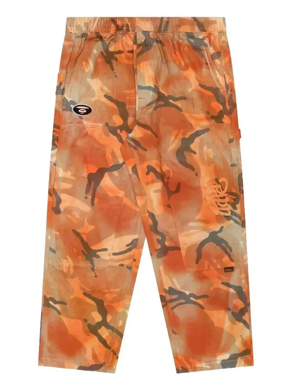 AAPE BY *A BATHING APE Elasticated Waist Trousers - Orange