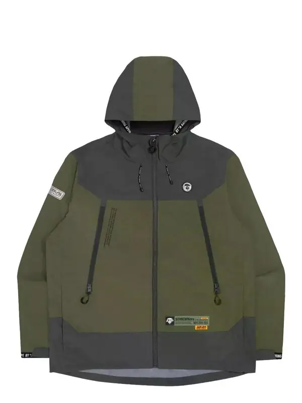 AAPE BY *A BATHING APE Hooded Jacket - Grey