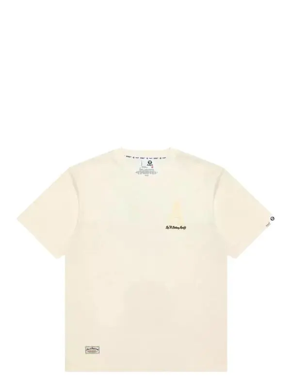 AAPE BY *A BATHING APE Letter Patch Aape Sport T-shirt - Neutrals