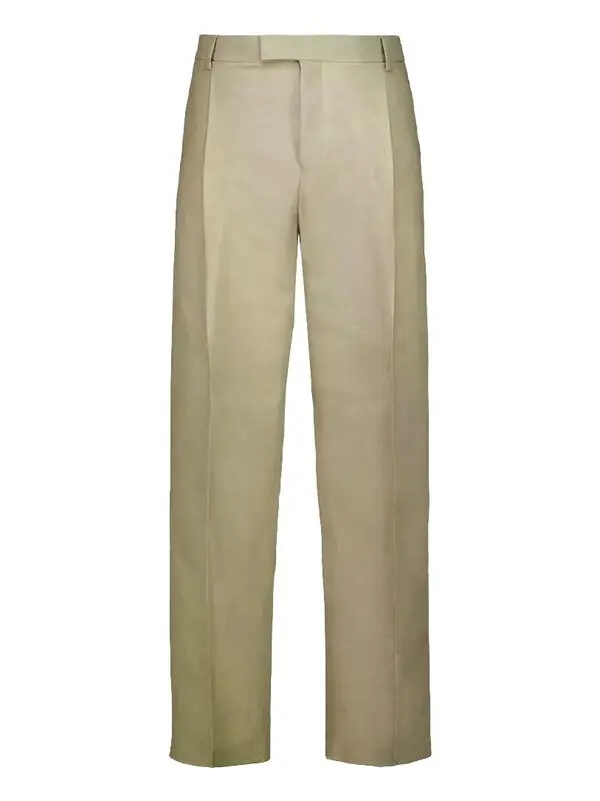 FERRAGAMO Pleat-detail Trousers - Neutrals