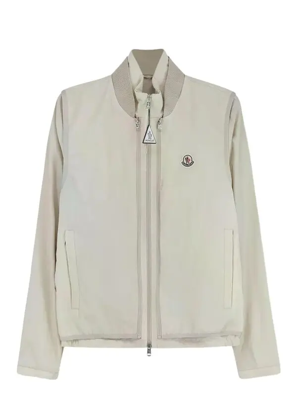 Moncler Zip-up Jacket - Neutrals