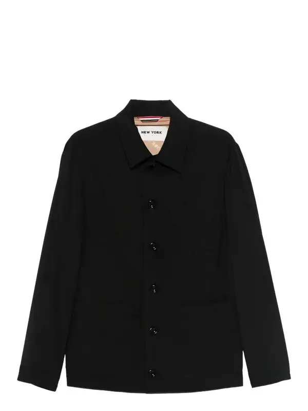NEW YORK RESIDENT Pocket Blazer - Black