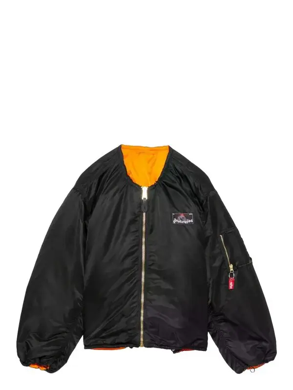 PROTOTYPES Padded Bomber Jacket - Black