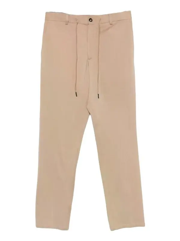 CIRCOLO 1901 Drawstring Trousers - Neutrals