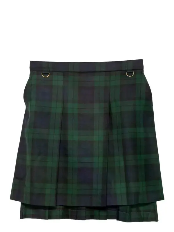 UNDERCOVERISM Pleated Mini Skirt - Blue