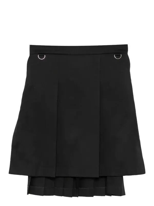 UNDERCOVERISM Pleated Mini Skirt - Black